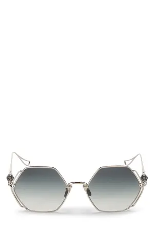 Chrome Hearts Metal Baby Bitch Sunglasses - Silver