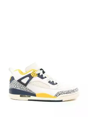 JORDAN Spizike Cutout Patterned Sneakers - White