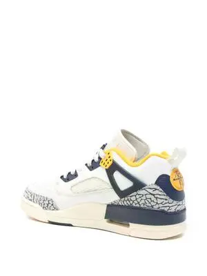 JORDAN Spizike Cutout Patterned Sneakers - White