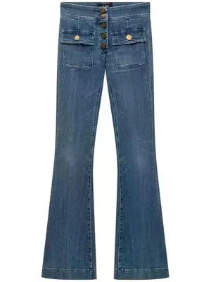 THE SEAFARER Anais Button Pocket Jeans