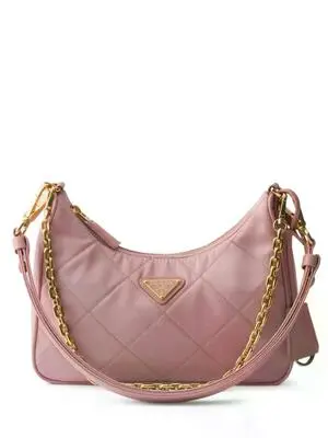Prada Re-edition 1995 Chaîne Shoulder Bag - Pink