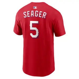 Nike Corey Seager Texas Rangers Mlb T-shirt - Red