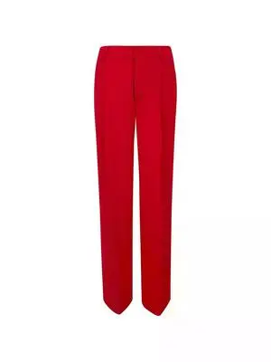 Ralph Lauren Georgette Pleated Tailored Trousers