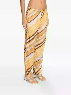 AMIR SLAMA Striped Trousers