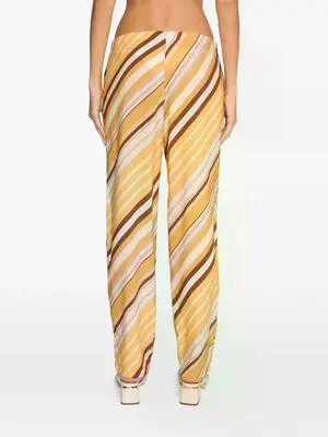 AMIR SLAMA Striped Trousers