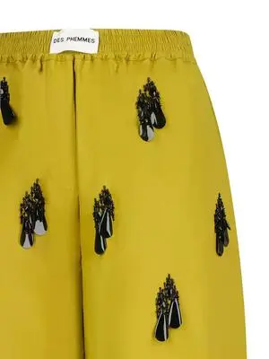 DES_PHEMMES Beaded Trousers