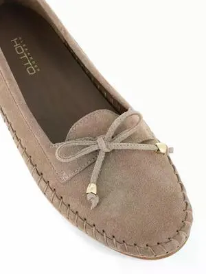 ALEXANDER HOTTO Tie-detail Loafers - Neutrals