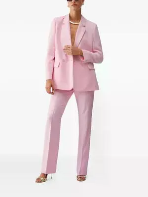 Liu Jo Double-breasted Belted Blazer - Pink