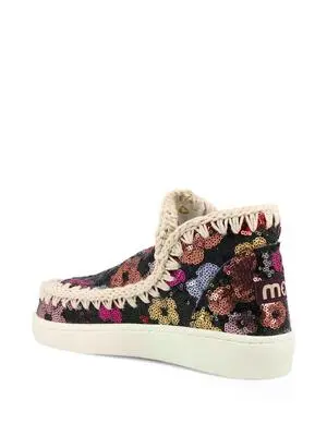 Mou Summer Floral Boots