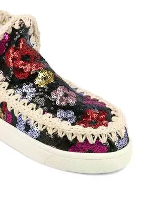 Mou Summer Floral Boots