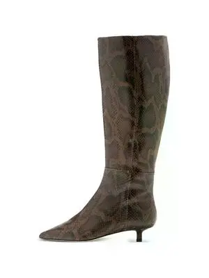 Women's Snake Print Boots