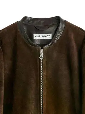 Our Legacy Drift Suede Jacket - Brown