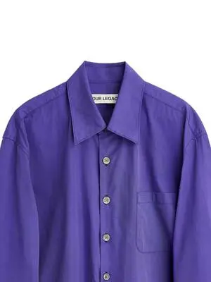 Our Legacy Above Pocket Shirt - Purple