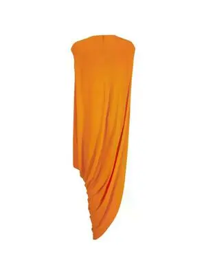 TOM FORD Draped Sleeveless Top - Orange