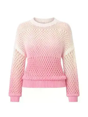TWINSET Cotton Sweater With Ribbed Detailing