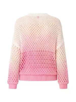 TWINSET Cotton Sweater With Ribbed Detailing