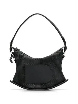 Delvaux Pin Swing Textured Shoulder Bag