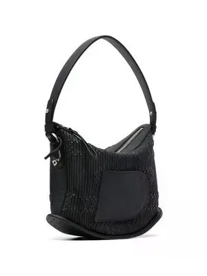 Delvaux Pin Swing Textured Shoulder Bag