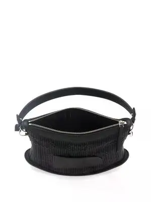 Delvaux Pin Swing Textured Shoulder Bag