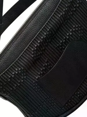 Delvaux Pin Swing Textured Shoulder Bag