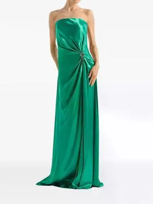 GENNY Embellished Knot Maxi Dress