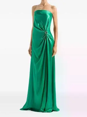 GENNY Embellished Knot Maxi Dress