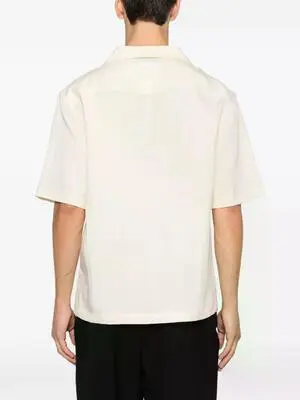Sandro Loose-fit Floral Crochet Shirt