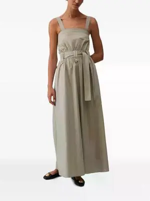 Liu Jo Long Poplin Dress - Neutrals