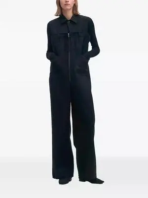 Issey Miyake Zip Sleeveless Jumpsuit