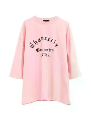 Willy Chavarria Crewneck T-shirts For Women