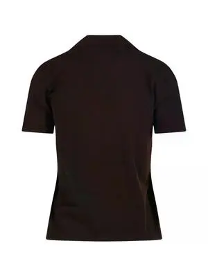 ROBERTO COLLINA Collared T-shirt - Brown