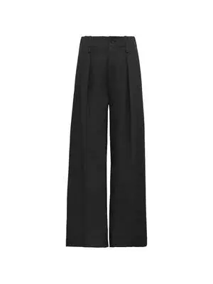 Issey Miyake Pleated Trousers - Black