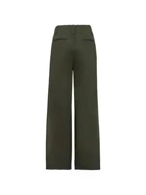 Issey Miyake Pleated Trousers - Green