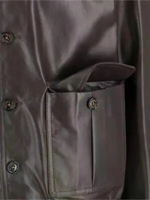 VALSTAR Buttoned Flap-pocket Jacket - Brown