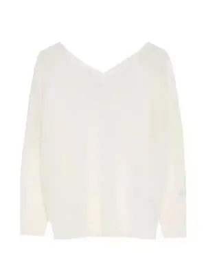 Marella V-neck Knitwear - White
