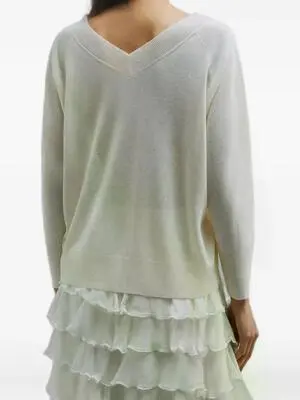 Marella V-neck Knitwear - White