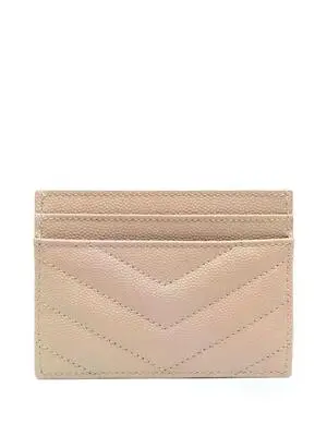 Saint Laurent Cassandre Matelassé Leather Cardholder