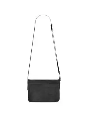 Saint Laurent Leather Shoulder Bag - Black