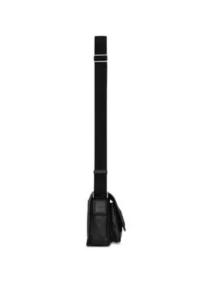 Saint Laurent Leather Shoulder Bag - Black