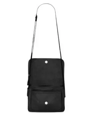 Saint Laurent Leather Shoulder Bag - Black