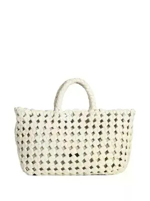 VISONA` Regina Tote Bag - White