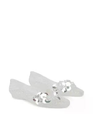 HEAVENLY JELLY Ballet Flats With Embellishments
