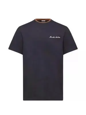 Moncler Short-sleeve T-shirt - Blue