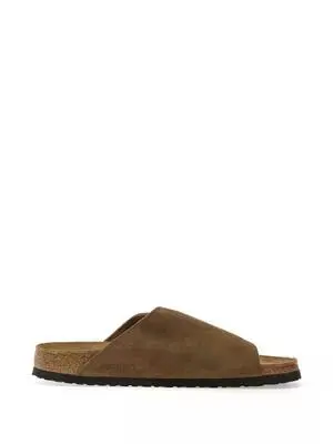 BIRKENSTOCK Solana Vl Suede Sandals - Brown