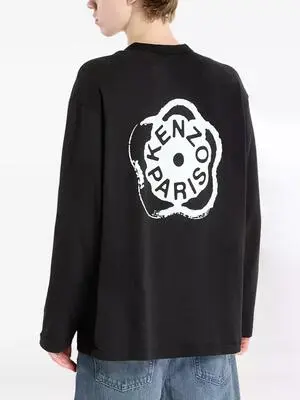 Kenzo Boke Flower 2.0 Long-sleeve T-shirt - Black