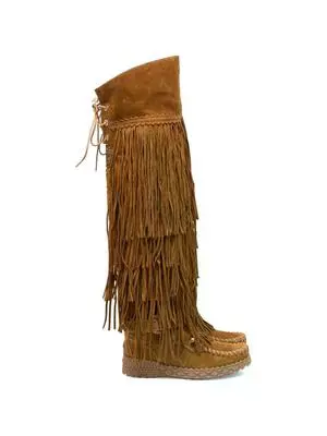 EL VAQUERO Esme Fringed Boots