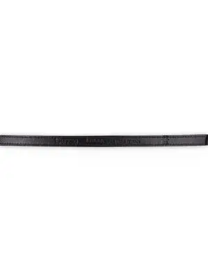 Prada Snake-detailed Leather Belt