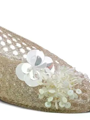 HEAVENLY JELLY Mesh Ballet Flats