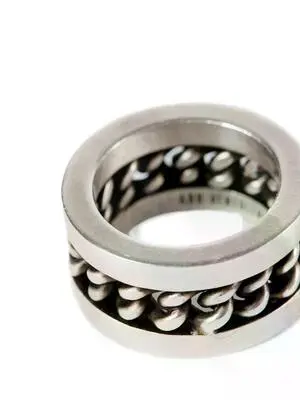 ANN DEMEULEMEESTER Marin Chain-detail Ring