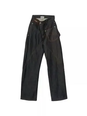 JW Anderson Twisted Workwear Denim Jeans - Blue